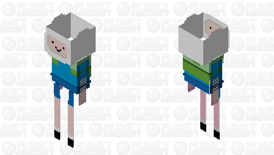 Finn V2 Minecraft Skin