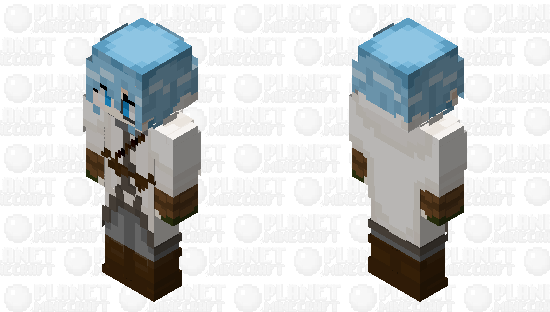 Nekoyagani Milo skin+HD (Edited) Sabikoi Bisco Minecraft Skin