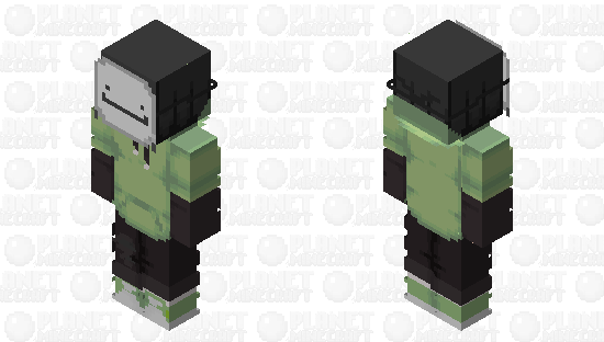 Casual Hoodie with Dream Mask Minecraft Skin