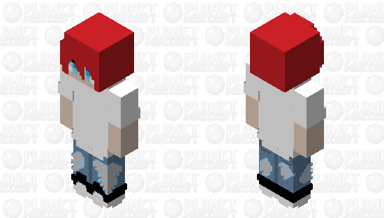 me irl improved version Minecraft Skin