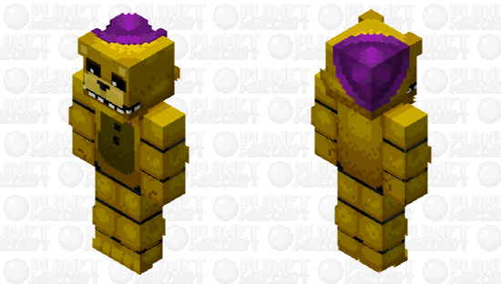 Fredbear Minecraft Skin