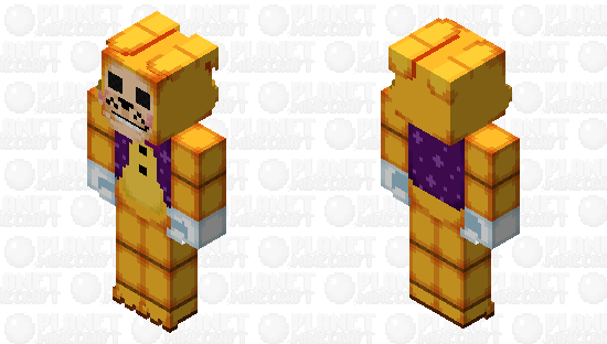 SpringBonnie Costume Minecraft Skin