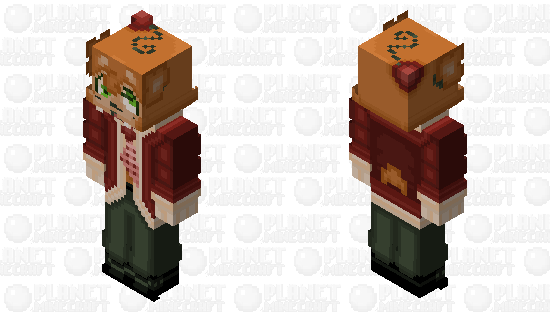 Stylized🐻Nedd Bear Minecraft Skin