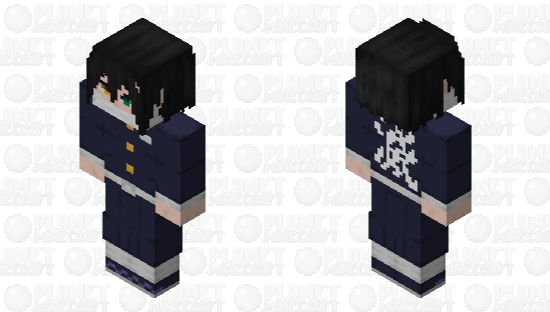 Iguro Obanai Minecraft Skin