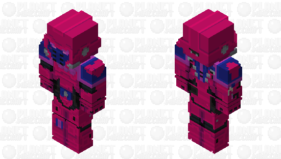 Bi Pride Space Marine HD 🏳️‍🌈 Minecraft Skin