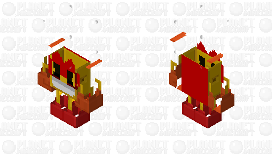 Pac Man superhero Minecraft Skin