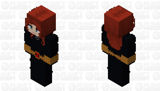 Black Widow, Comics Minecraft Skin