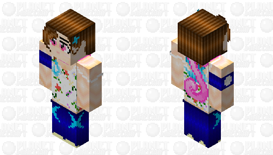 Greninja Pokemon Trainer Minecraft Skin