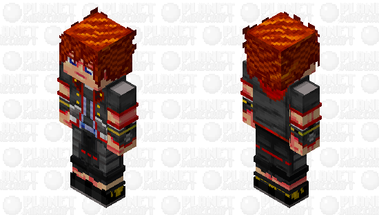 Sora kh3 HD Minecraft Skin