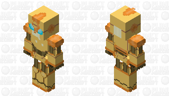 Emerl the Gizoid [Sonic Battle] Minecraft Skin