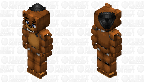 Freddy Fazbear Minecraft Skin