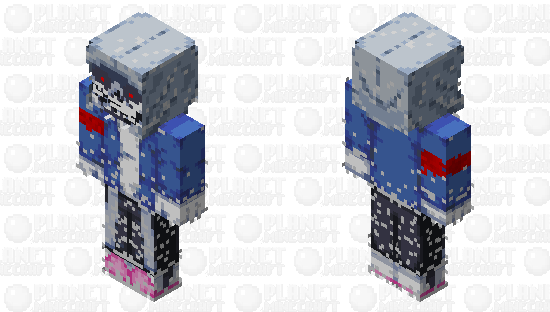 dusted karmas hardmode dust sans Minecraft Skin