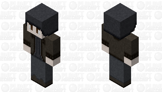 Connor Detroit: Become Human PS4 HD Minecraft Skin