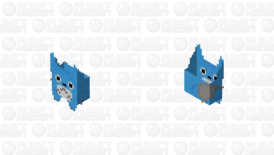 Chu Totoro 128x Minecraft Skin