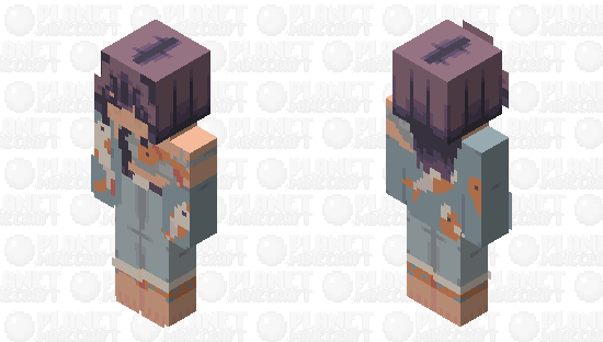 Fish gurl Minecraft Skin