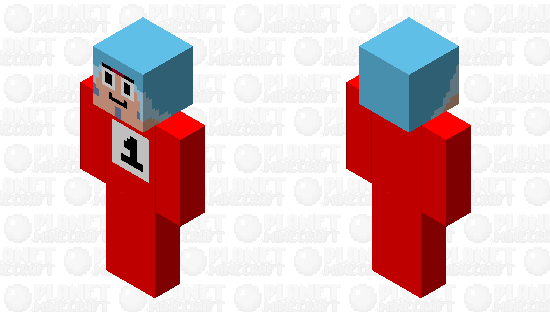 Mighty Magiswords - Prohyas (Thing 1 costume) Minecraft Skin