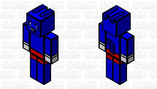 Riggy the rabbit monkey Minecraft Skin