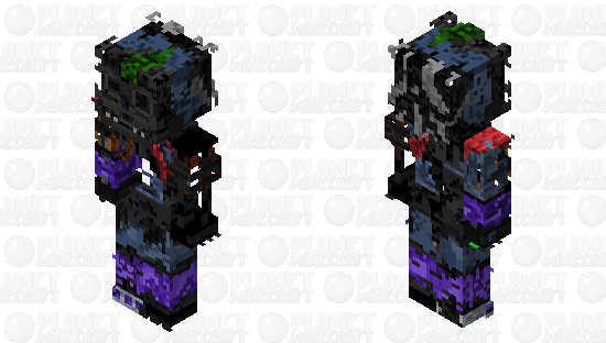 Ruined Roxy Minecraft Skin