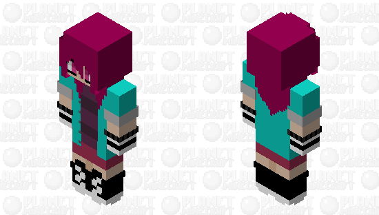 freaky frankie no mask Minecraft Skin