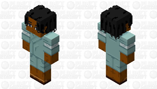 fight black mikey Minecraft Skin