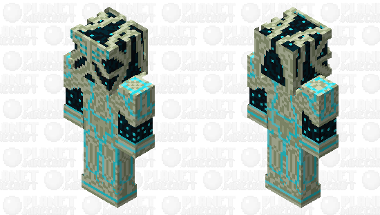 Sculk Knight Minecraft Skin