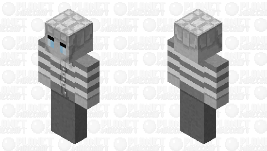 LEGO Ninjago Prisoner Zane Crystalized season 16 HD Minecraft Skin