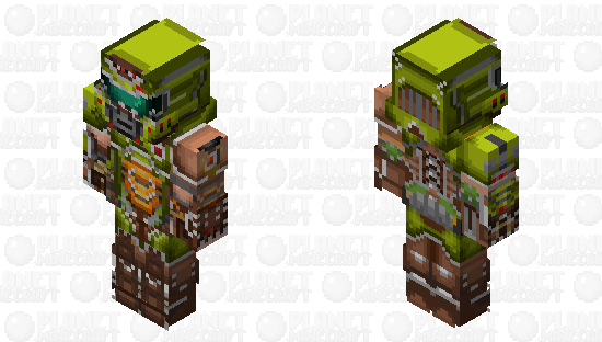 Doom Slayer – DOOM ETERNAL (v3) Minecraft Skin