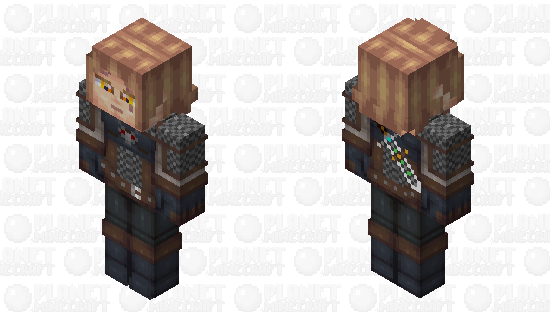 Young Witcher Minecraft Skin