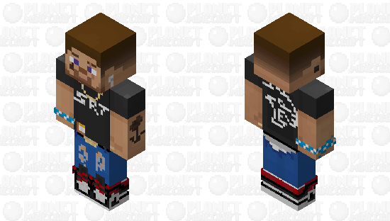 LightSkin CRIP 128x128 Minecraft Skin