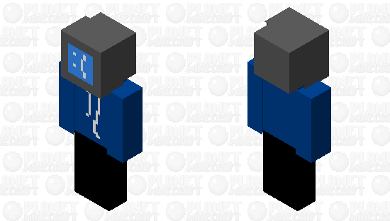 BSOD_Tv-head Minecraft Skin
