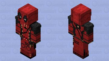 Deadpool HD Bedrock Minecraft Skins | Planet Minecraft Community