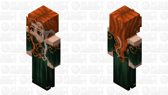 Taiga queen Minecraft Skin