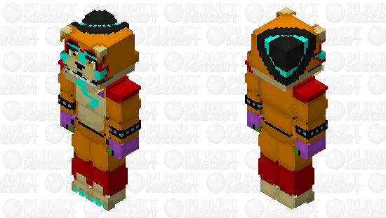 upgraded freddy Minecraft Skin