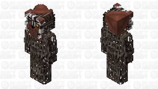 molten freddy Minecraft Skin