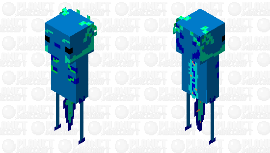 Custom Axolotls! - Ocean Explorer Minecraft Skin