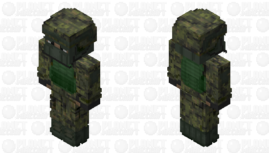 Filipino Soldier (202X) (kitted) Minecraft Skin