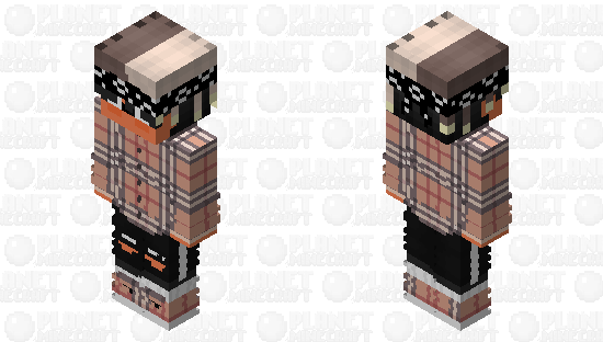 Burberry Boy Minecraft Skin