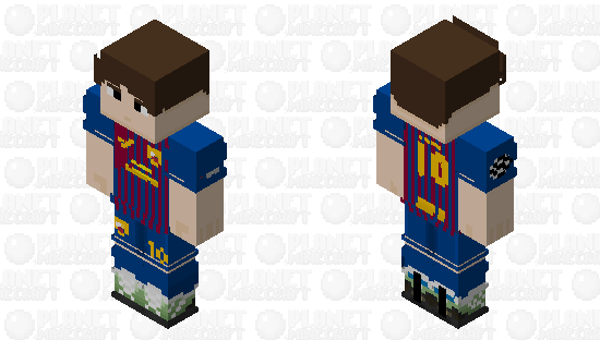 Lionel Messi 2011-2012 Minecraft Skin