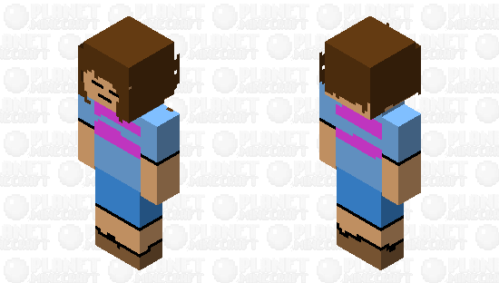Frisk (WARNING: short sleeves) Minecraft Skin