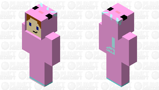 axolotl onensy Minecraft Skin