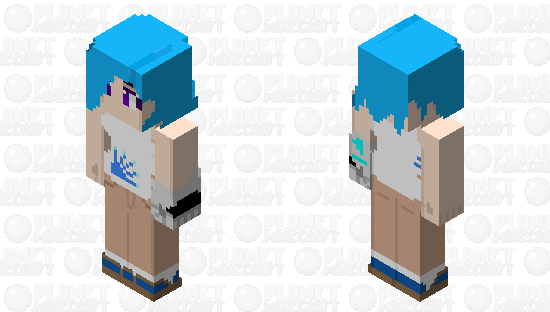 Tari from Metarunner Minecraft Skin