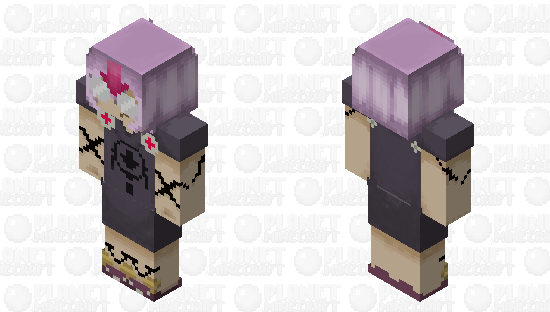 Bedman Bedrock Skin Guilty Gear XRD Rev Minecraft Skin