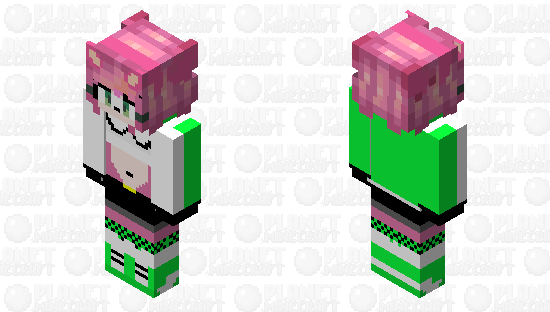 Crystal rose Minecraft Skin