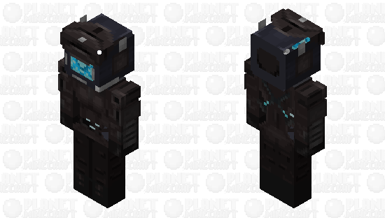 plungerwoman 3.0 | skibidi toilet Minecraft Skin