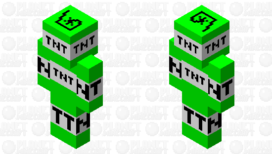 TNT X20 Humanized Minecraft Skin