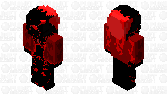 red mist Minecraft Skin