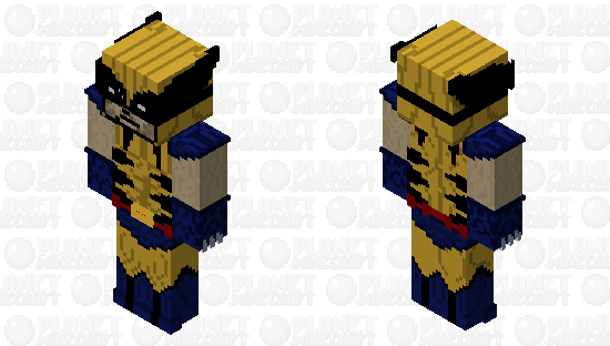 Wolverine Minecraft Skin