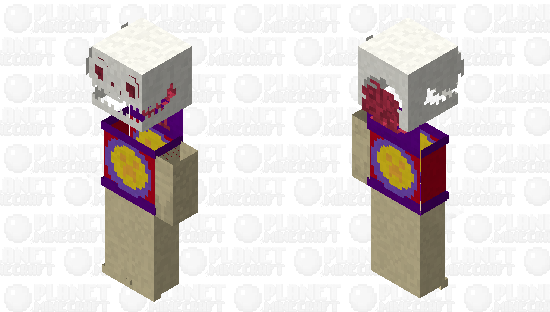 Jester from Lethal Company (Bedrock) Minecraft Skin