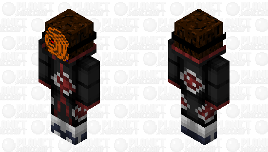 Akatsuki Obito Minecraft Skin
