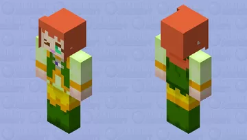 アリィ ver.ダメージ ally ver.attacked puyopuyo series Minecraft Skin